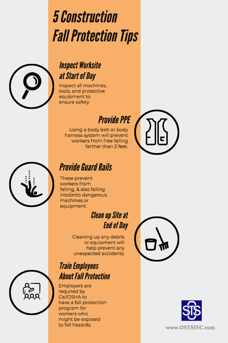 Fall Protection in the Workplace - 5 Safety Tips | OSTS, Inc.